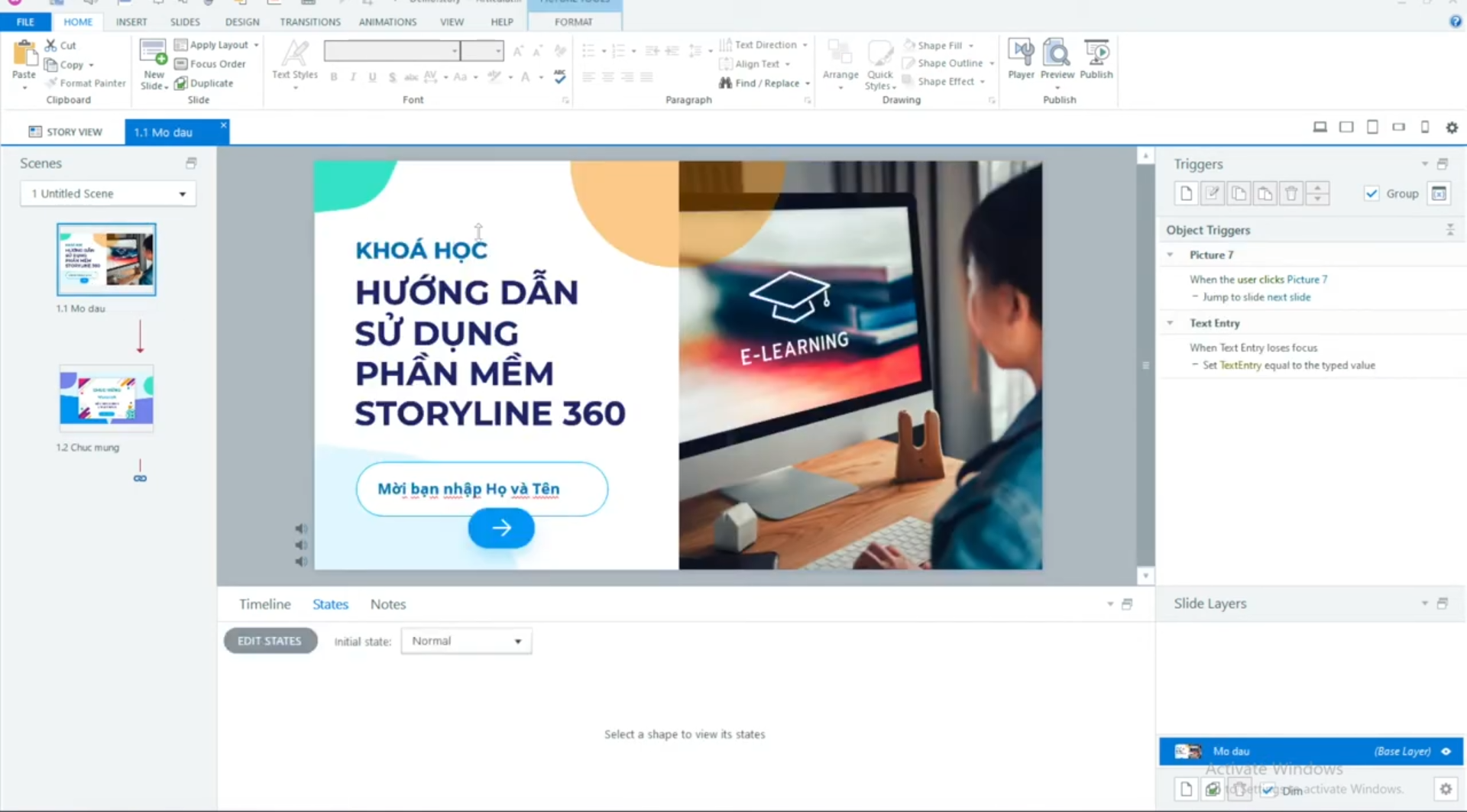Hướng dẫn sử dụng Storyline 360 bằng video theo chủ đề - LearnSmart